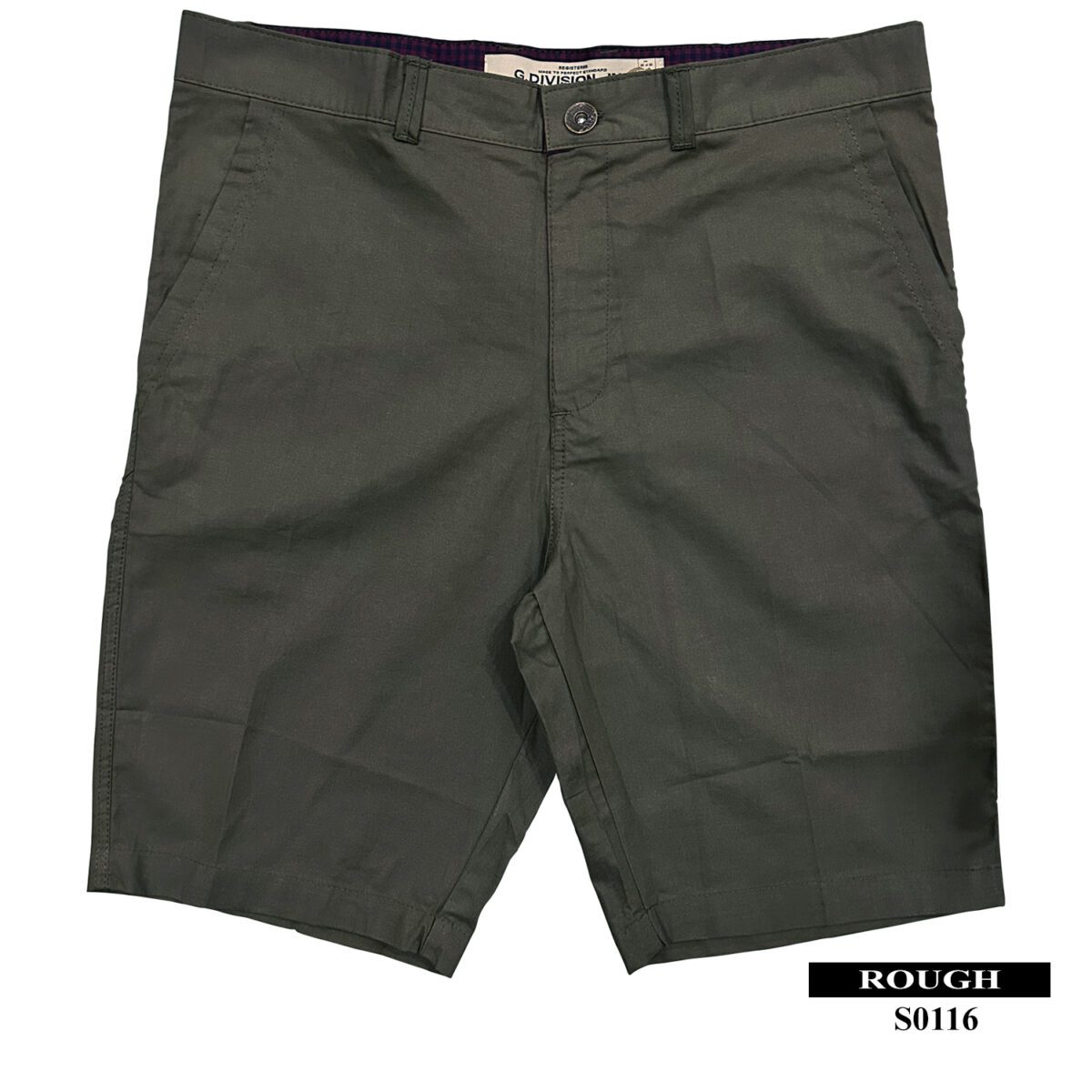 ROUGH Men's Short S0116-Camo Green - ROUGH CLOTHING